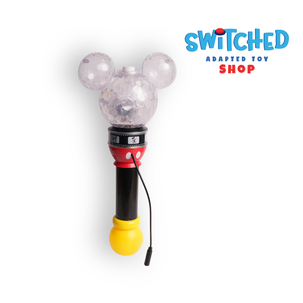 Switch Adapted Mickey Bubble Blower – Switched Adapted Toys